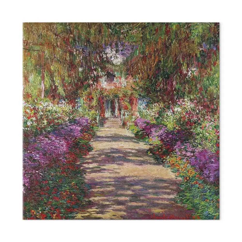Quadro Garden Path in Giverny - [product category] bimagopt