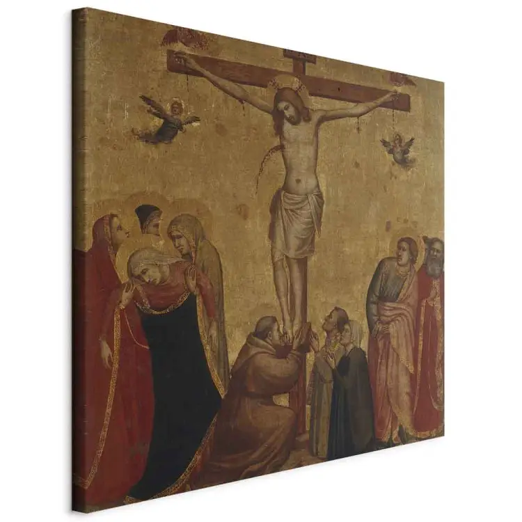 Quadro em tela Giotto di Bondone - A Crucificação de Cristo - bimago.pt