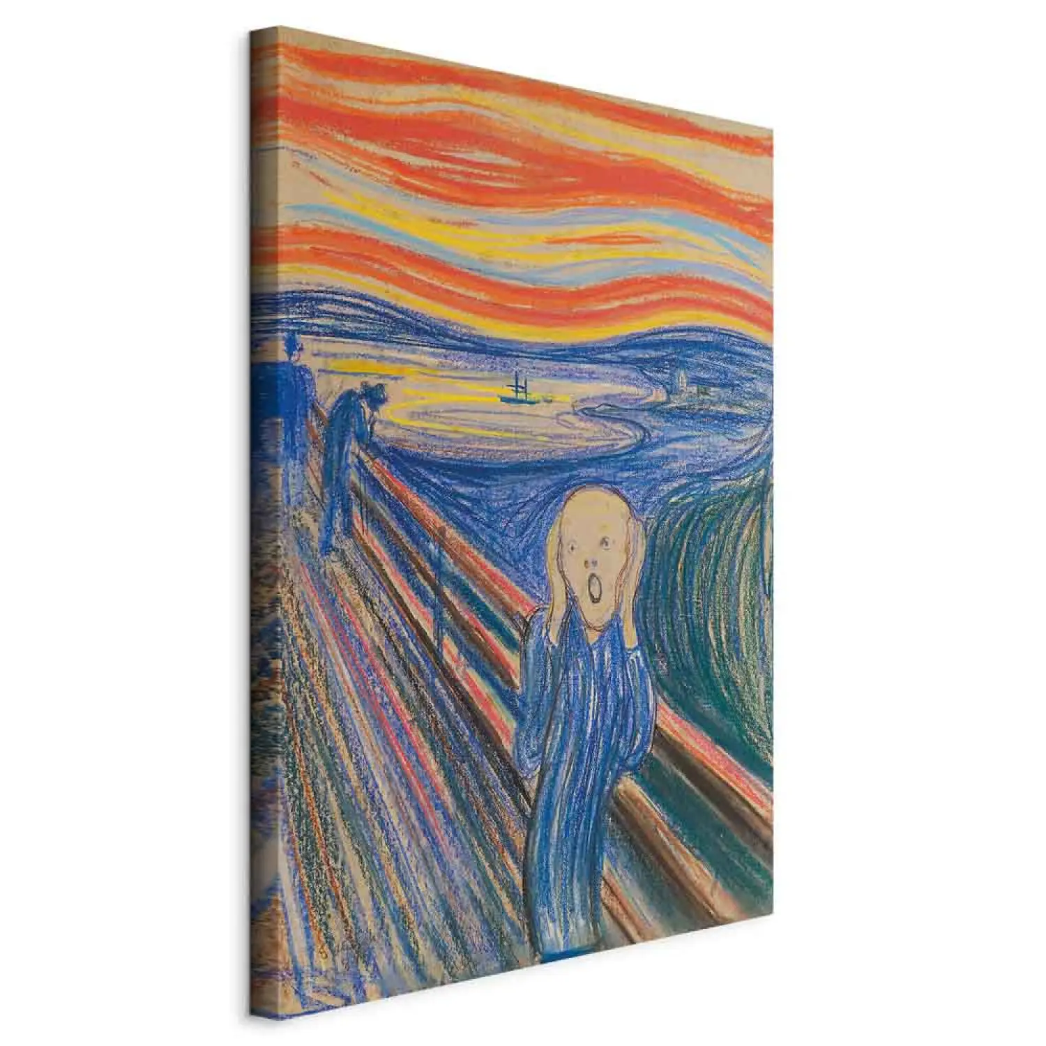 O Grito Edvard Munch Papel De Parede
