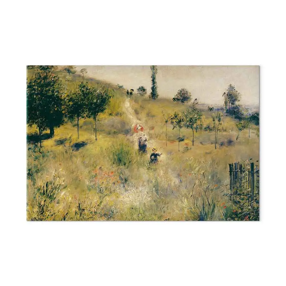 Quadro em tela Rising path through high grass - bimago.pt