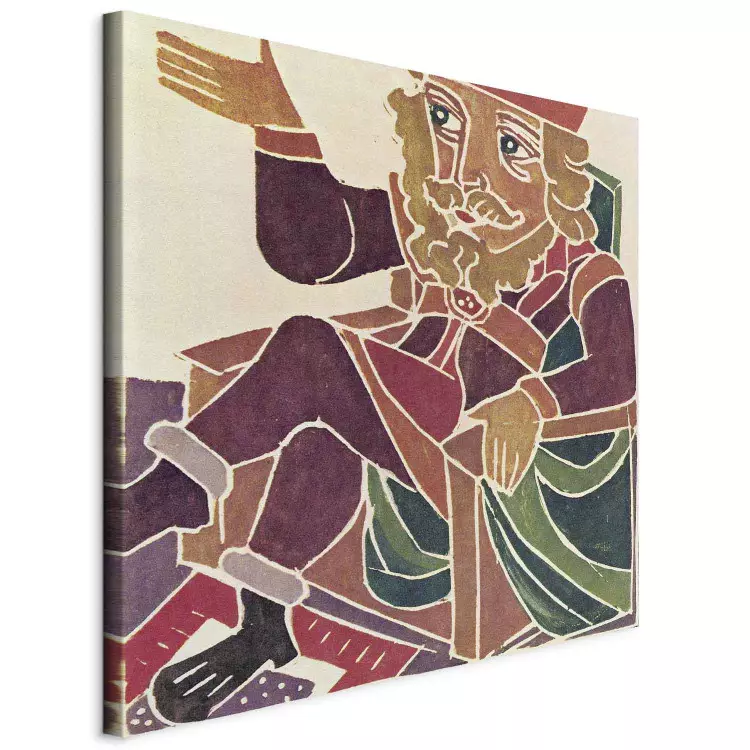 Quadro em tela Pantagruel delivering his Judgement ('La Sentence') in ...